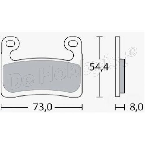 remblokken origineel brembo; r1250gs/rt; s1000rr; voor sinter ...